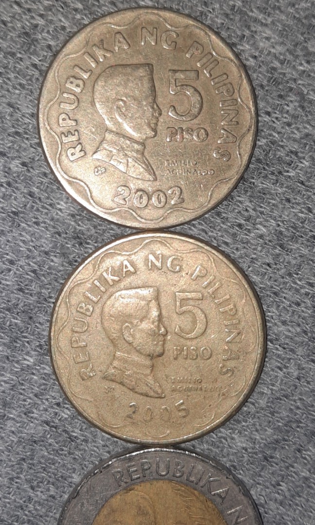 BSP 5 PESO ERROR COIN, Hobbies & Toys, Memorabilia & Collectibles ...