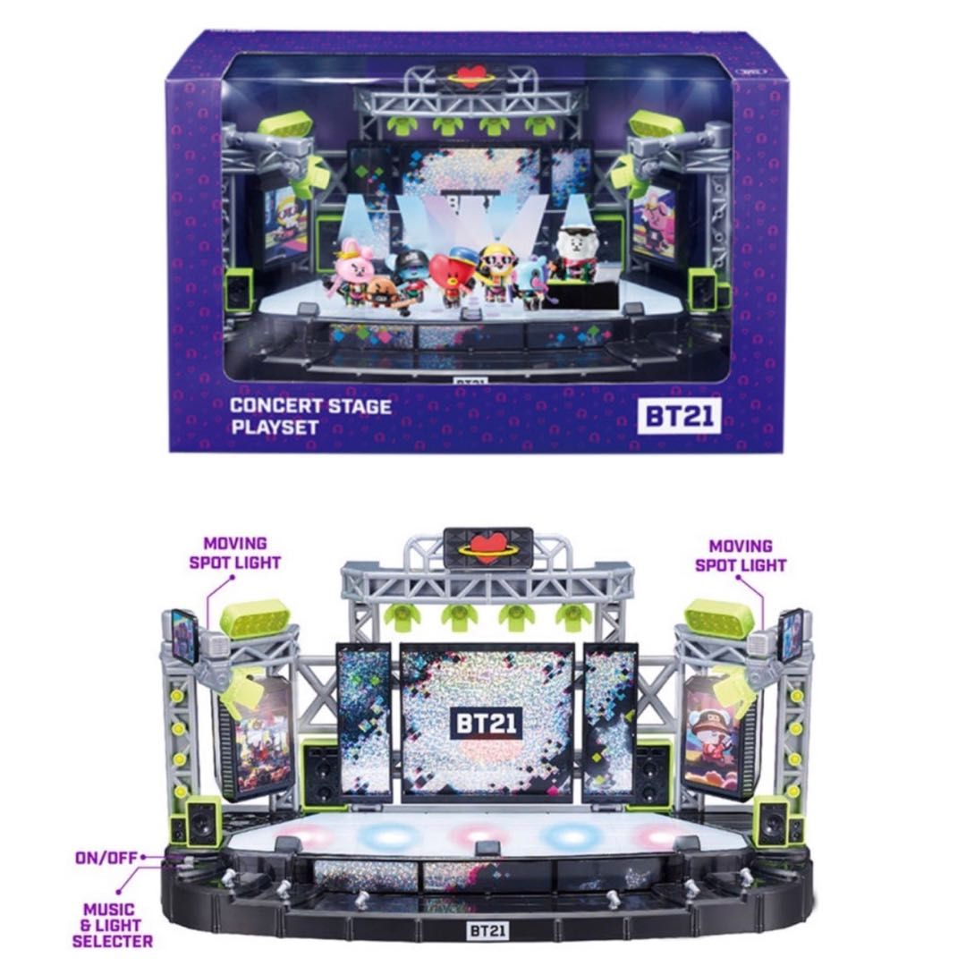 BTS / BT21 Concert Stage Playset, Hobbies & Toys, Toys & Games on Carousell
