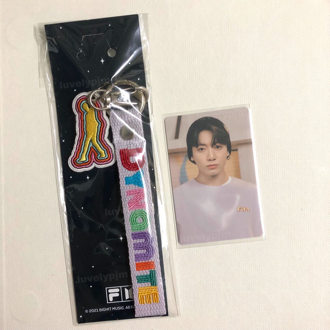 [SOLD] BTS JUNGKOOK FILA PC + KEYRING, Hobbies & Toys, Collectibles ...