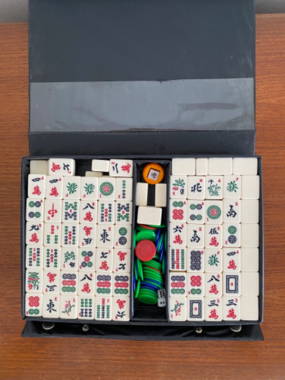 Complete mahjong set, Hobbies & Toys, Toys & Games on Carousell