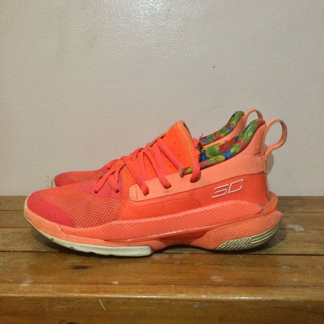 Curry 7 Sour Patch, Men's Fashion, Footwear, Sneakers on Carousell