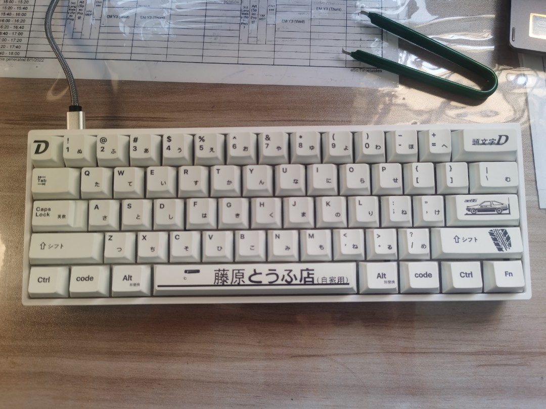 Custom gk61 keyboard, Computers & Tech, Parts & Accessories, Computer ...