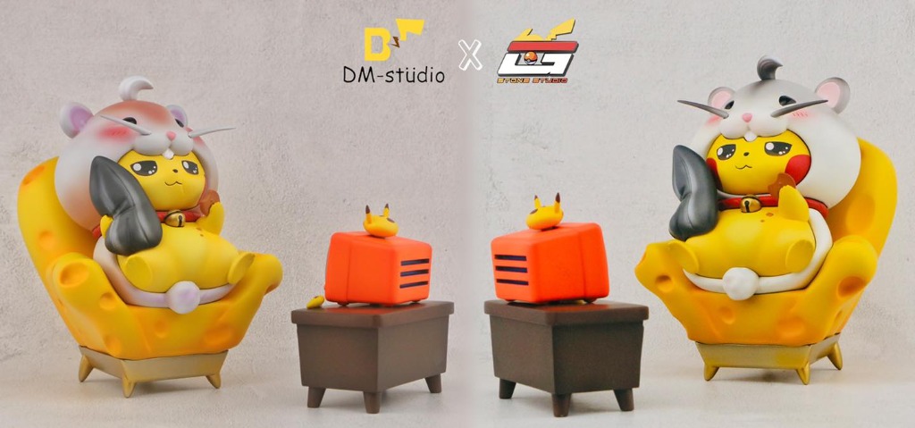 DaiMeng Studio - Pikachu Watching TV, Hobbies & Toys, Toys & Games on ...