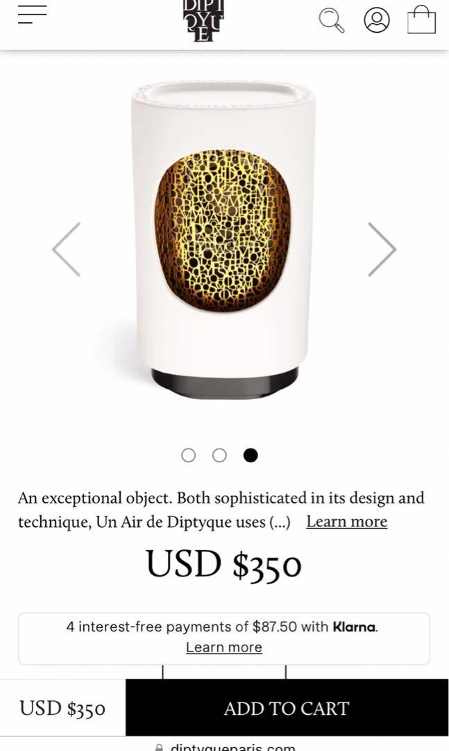 Diptyque Electric Diffuser (Bought from Bleecker Street, New York ...