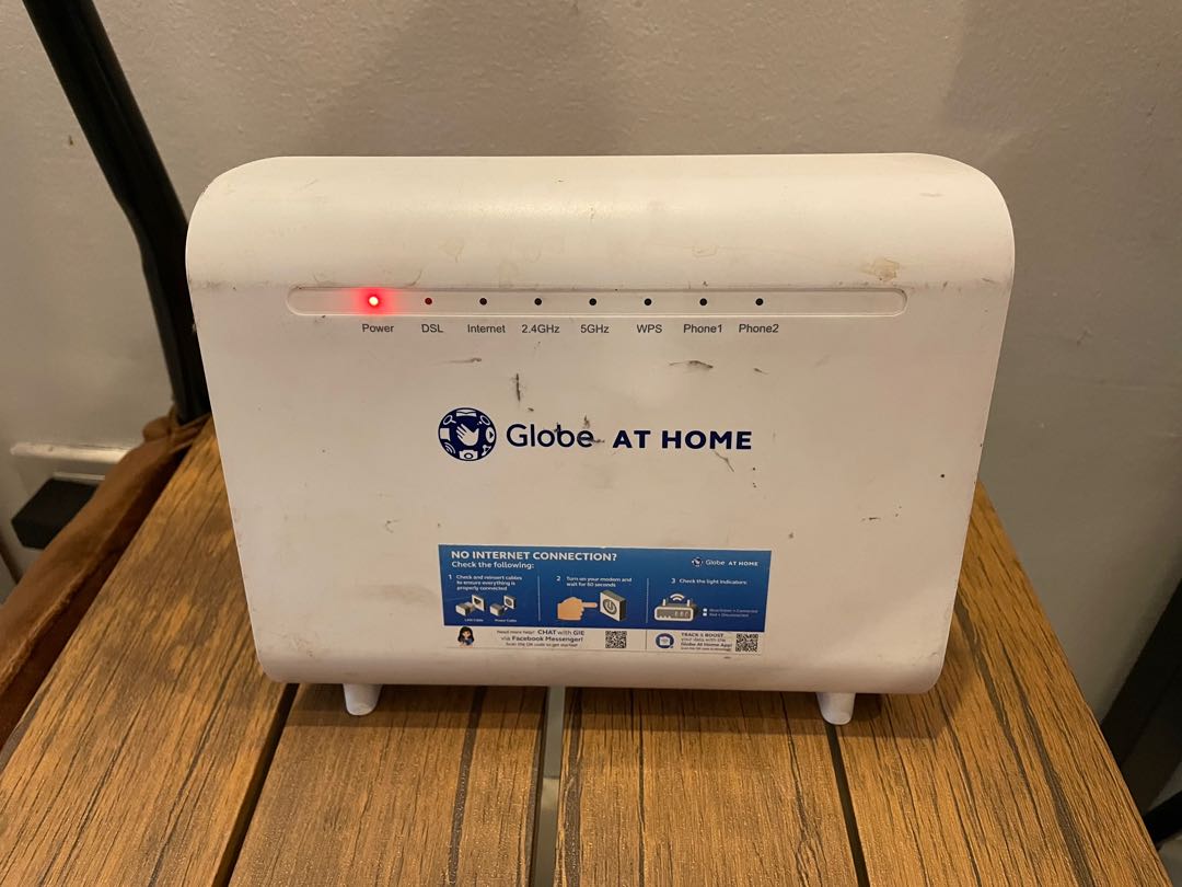 Disconnected Modem Globe - Defective (FOR PARTS OUT), Computers & Tech ...