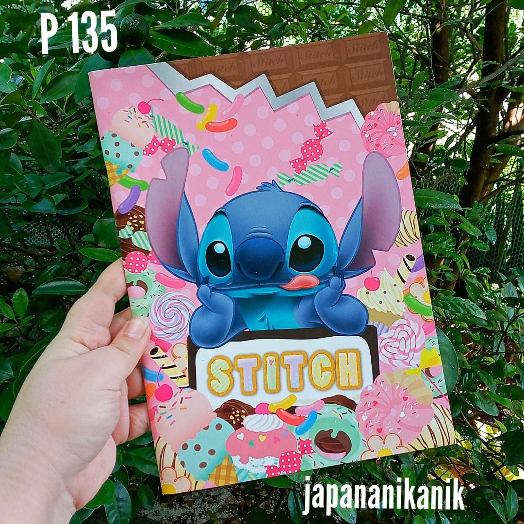 Disney Stitch Notebook, Hobbies & Toys, Stationary & Craft, Stationery ...