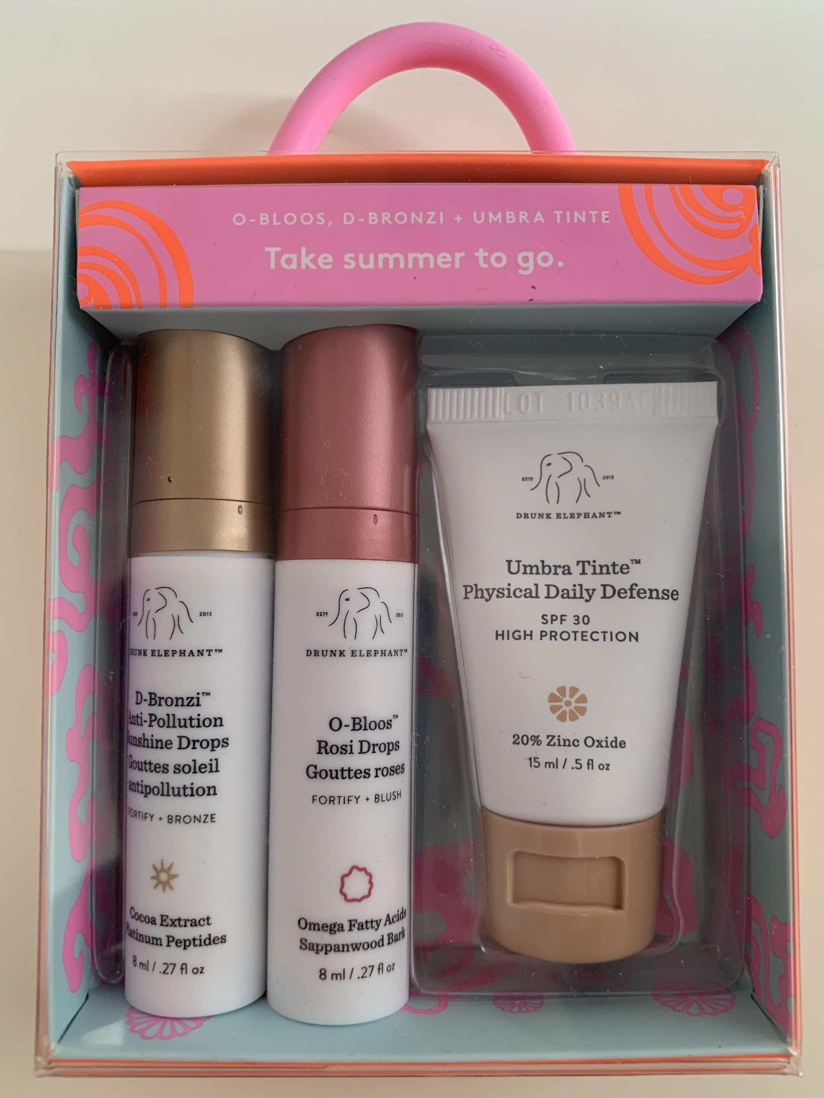 Drunk Elephant - Take Summer To Go set, Beauty & Personal Care, Face ...
