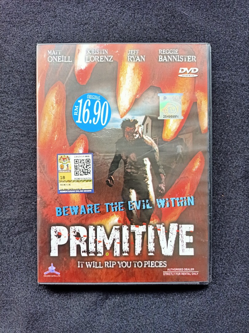 DVD Primitive, Hobbies & Toys, Music & Media, CDs & DVDs on Carousell