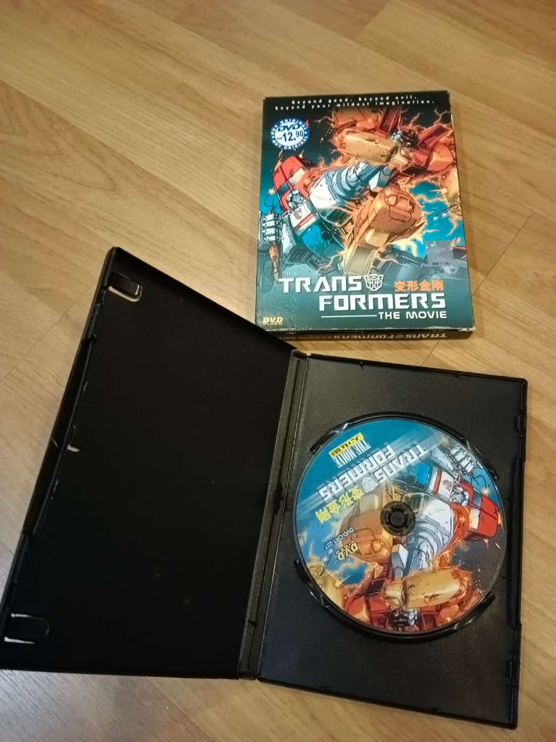 DVD Transformers The Movie Original, Hobbies & Toys, Music & Media, CDs ...