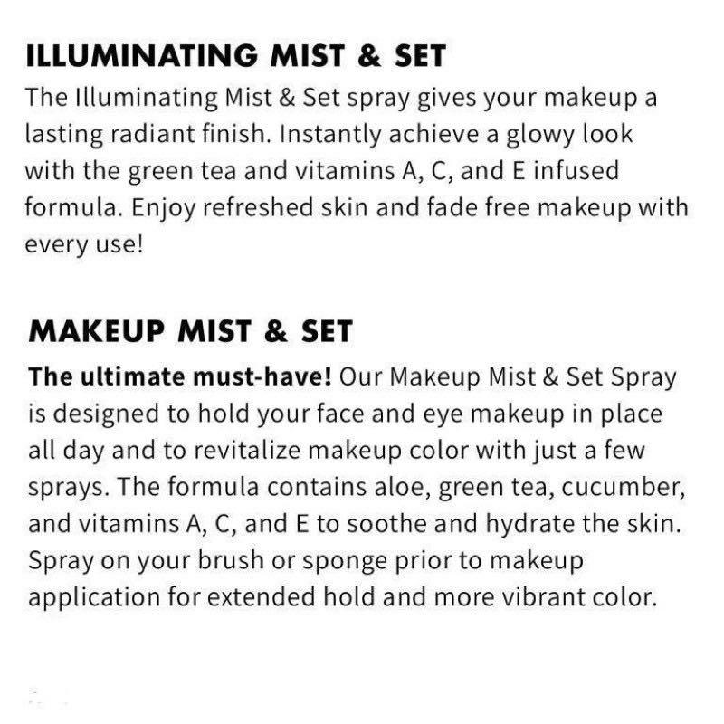 e.l.f. elf Illuminating / Matte Magic / Mist & Set / Stay All Night ...