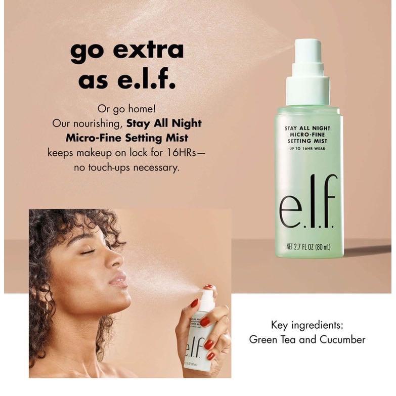 e.l.f. elf Illuminating / Matte Magic / Mist & Set / Stay All Night ...