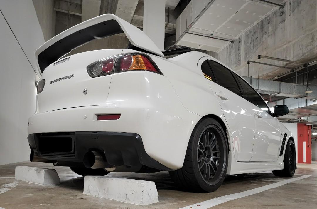 Evo X Original Diffuser, Car Accessories, Accessories on Carousell