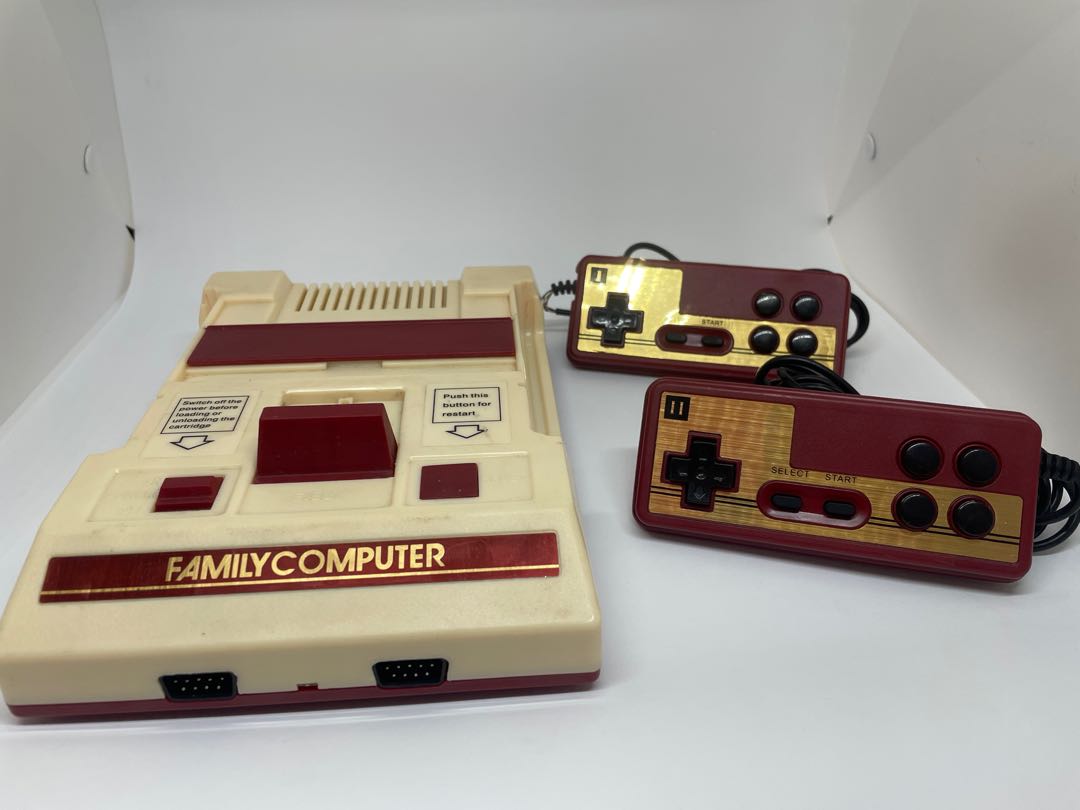 Famicom console, Video Gaming, Video Game Consoles, Nintendo on Carousell
