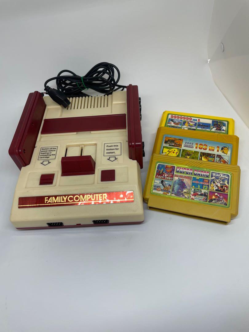 Famicom console, Video Gaming, Video Game Consoles, Nintendo on Carousell