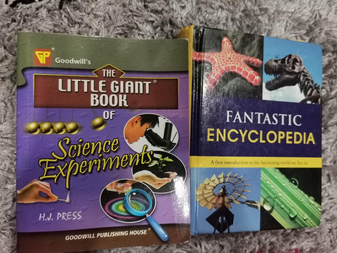 Fantastic Encyclopedia, The little giant book of science experiments ...
