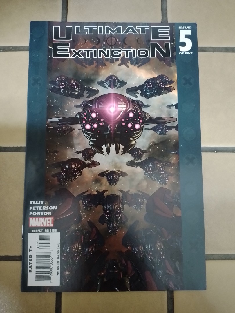 Final Issue! Ultimate Extinction #5 ( Brandon Peterson - Cover Art ...