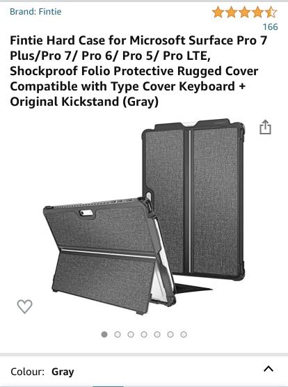 Fintie Hard Case for Surface Pro 7, Computers & Tech, Parts ...