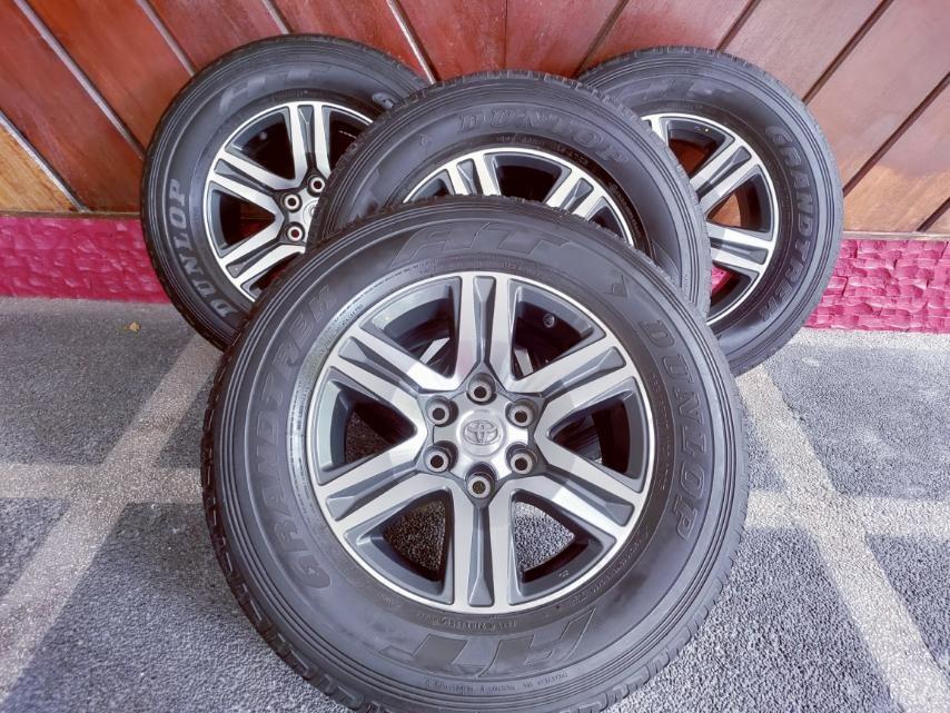 Fortuner rims and Tires, Car Parts & Accessories, Mags and Tires on ...