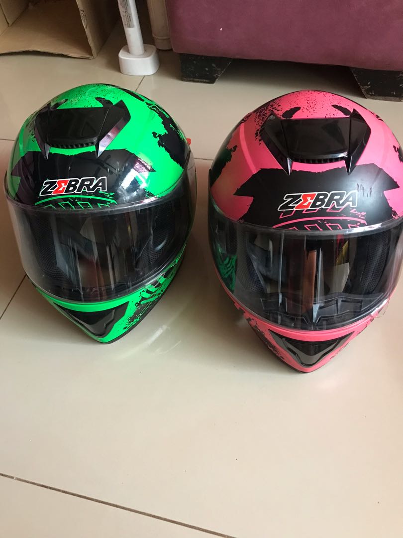 Full faced helmet (couples) package, Motorbikes, Motorbike Parts ...