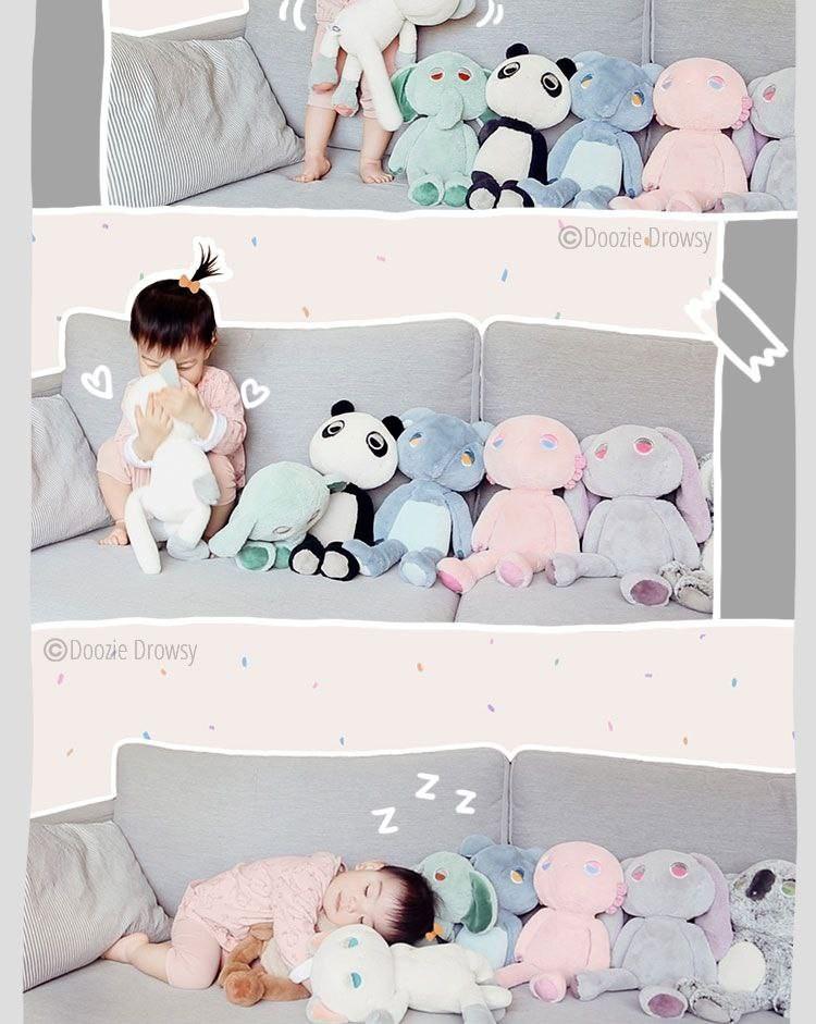 Fun claw animal soft toy plush plushie grey rabbit / white cat brown bear Chou Chou Chouchou ...