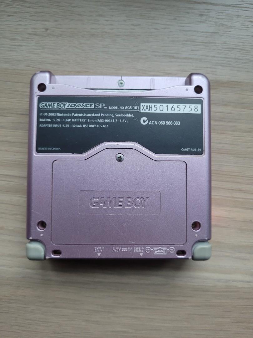 Gameboy Advance SP AGS 101 Nintendo Game Boy GBA, Video Gaming, Video ...