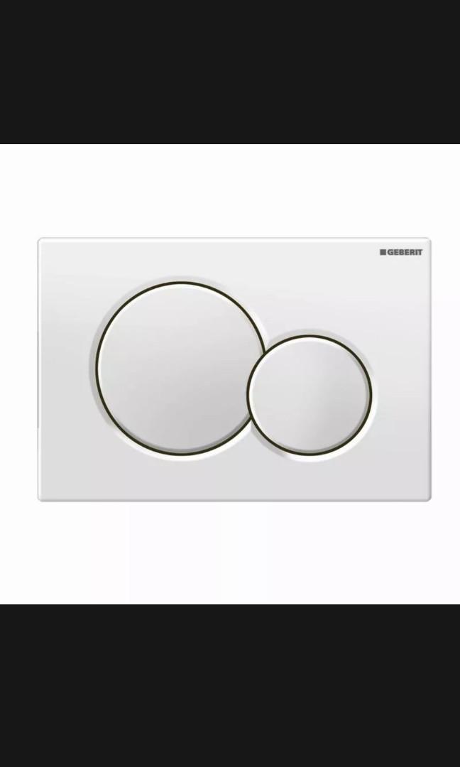 Geberit flush panel, Furniture & Home Living, Bathroom & Kitchen ...