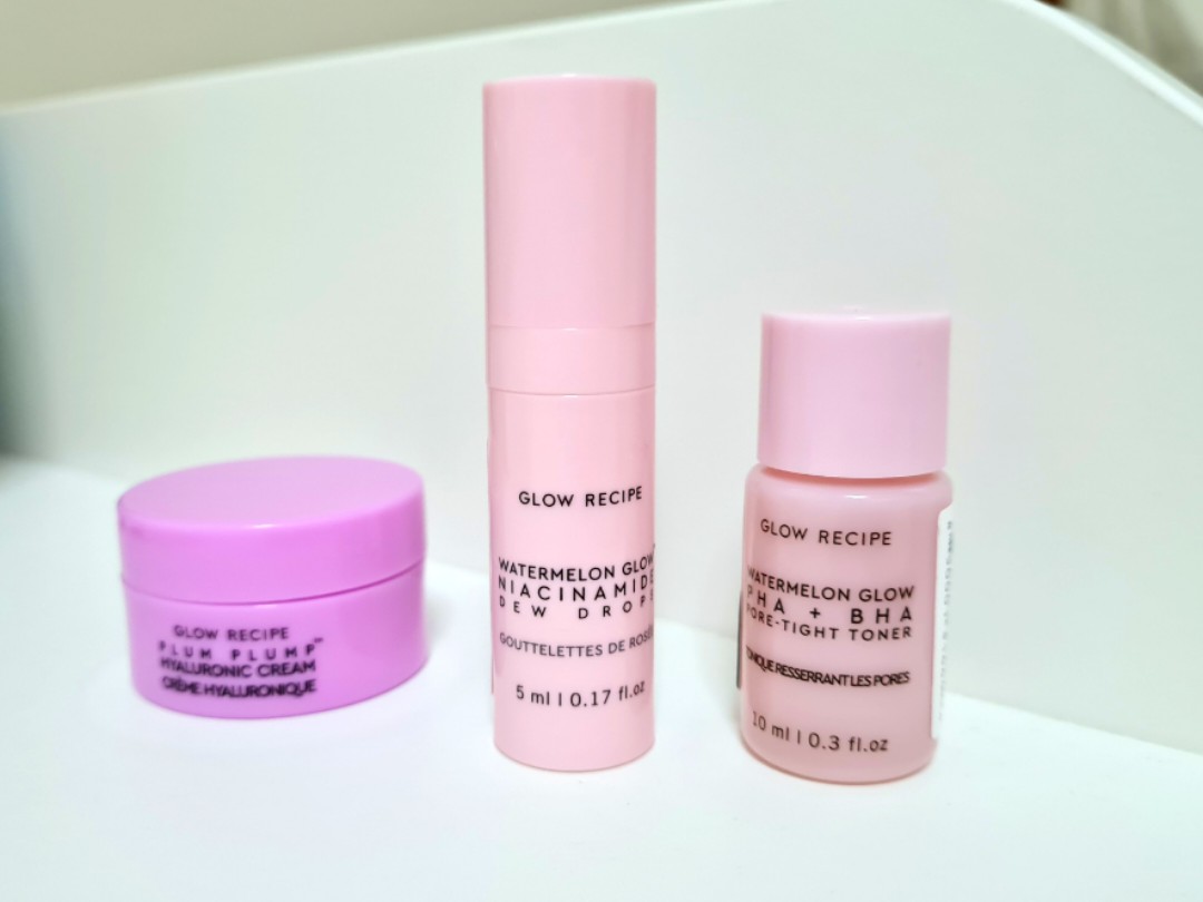Glow Recipe Samples, Beauty & Personal Care, Face, Face Care on Carousell