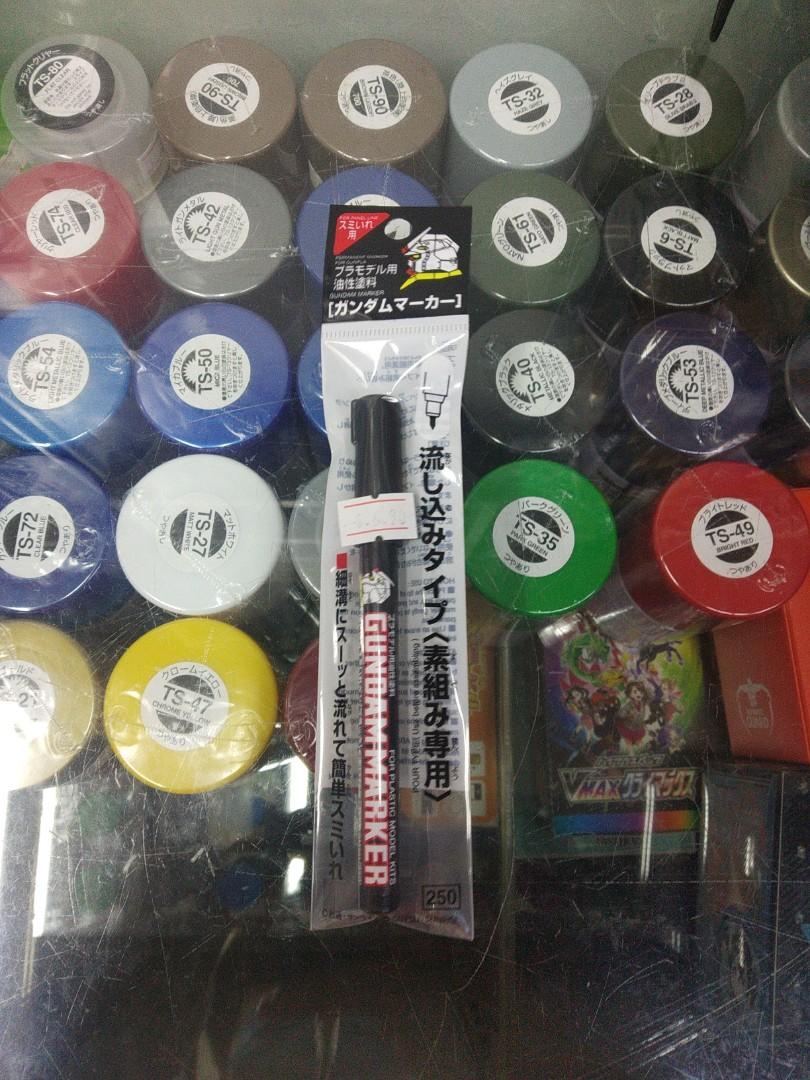 GM301 Panel Line Black Gundam Marker Pour-type, Hobbies & Toys ...