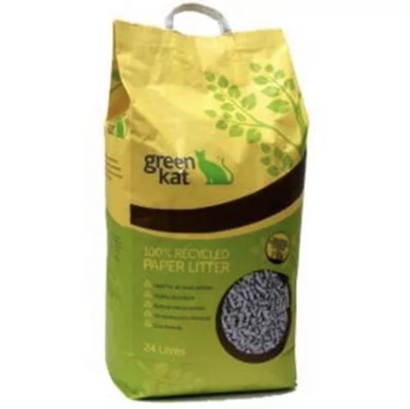 Green Kat Paper Litter 28L, Pet Supplies, Homes & Other Pet Accessories ...