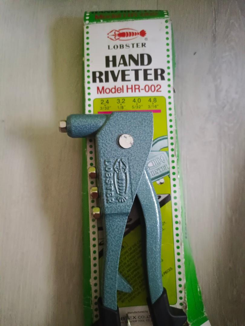 Hand Riveter Model HR-002 Brand: Lobster Made In Japan, Furniture ...