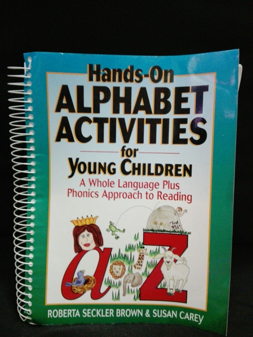 Hands-On Alphabet Activities for Young Children, Roberta Seckler ...