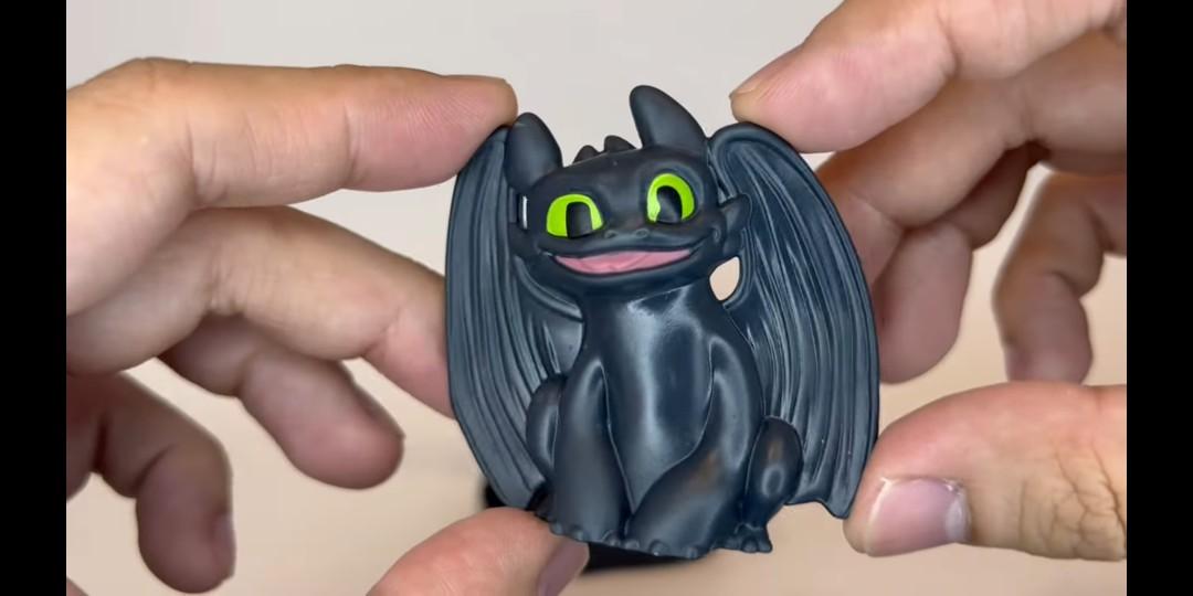 happy Meal 2022 toothless or poppyy dreamworks gift kids toy happy meal ...