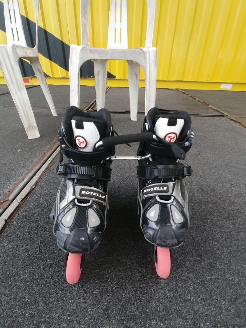 Hard boot (integrated liner) inline skates SIZE EU40, Sports Equipment ...