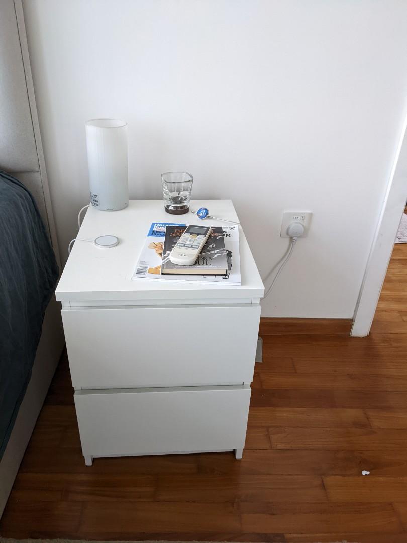 Ikea Malm side tables, Furniture & Home Living, Furniture, Other Home ...