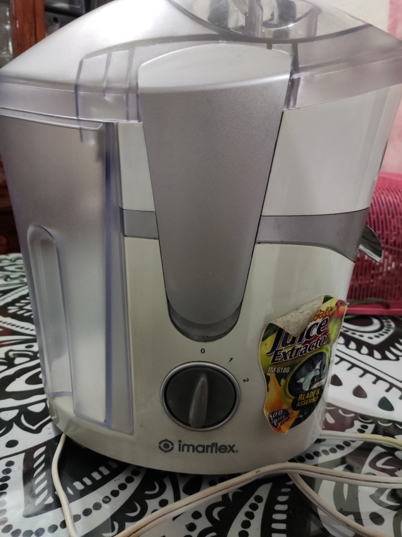 Imarflex Electric Juice Extractor, TV & Home Appliances, Kitchen ...