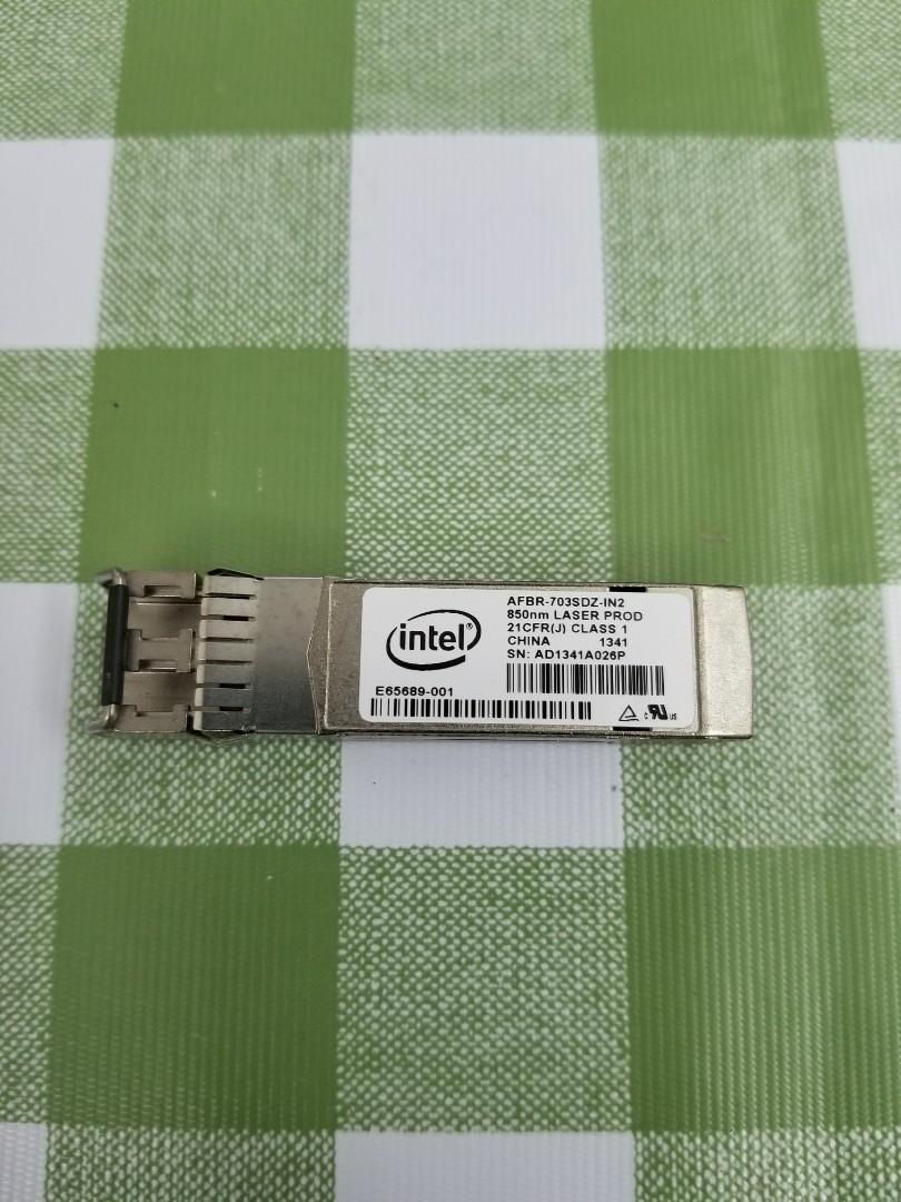 Intel 10G optical Transceiver Gbic, 電腦＆科技, 電腦周邊及配件, 電腦周邊產品 - Carousell