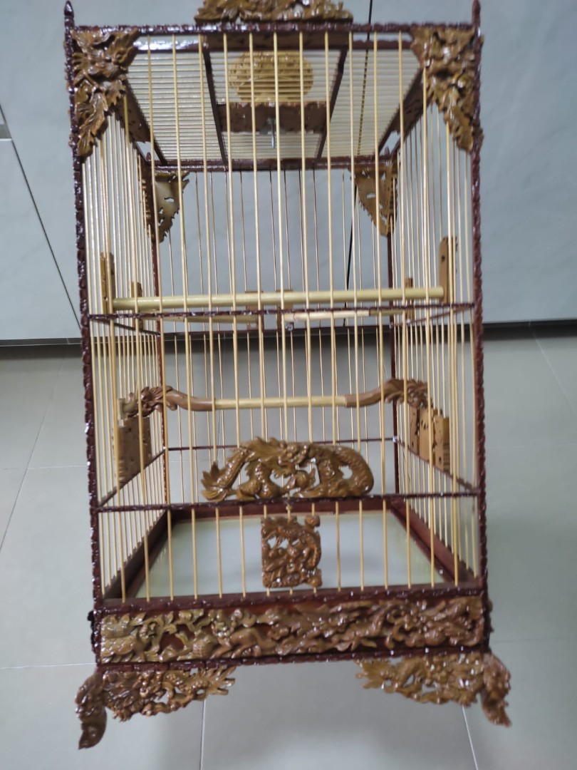 Jambul Vietnam Square Cage, Pet Supplies, Homes & Other Pet Accessories on Carousell