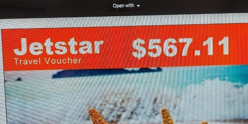 Jetstar voucher $567.11, Hobbies & Toys, Travel, Travel Essentials ...