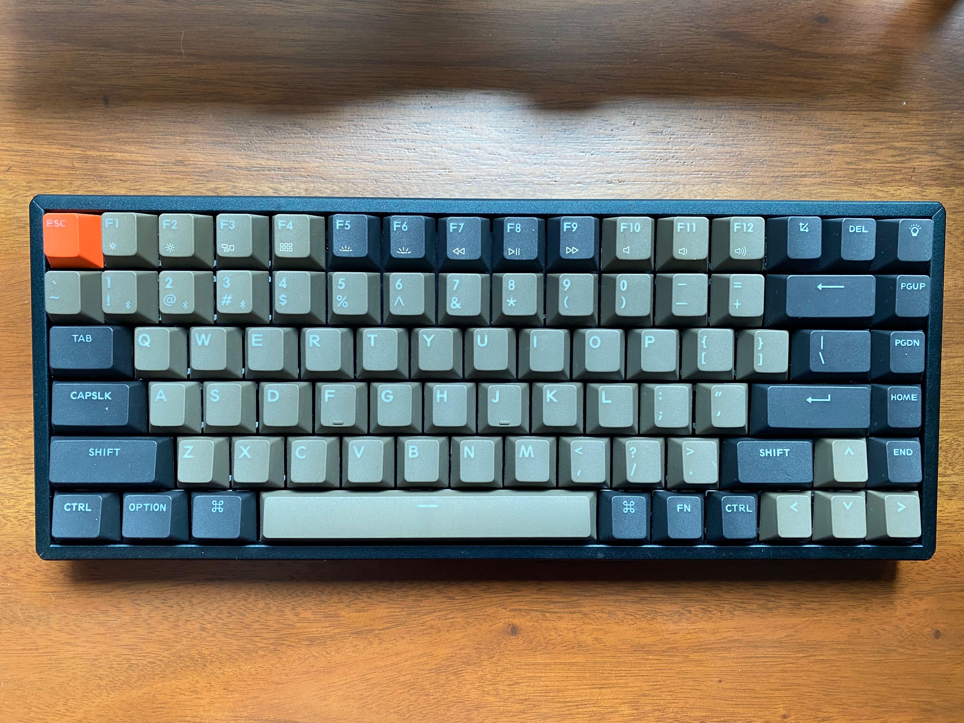 Keychron K2 V2 PBT Keycaps, Brown Switch, Non hot swap, Computers ...