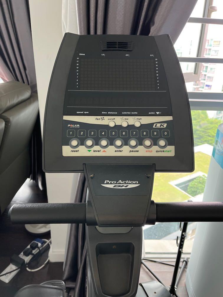 LK Pro Action BH Exercise Bike, Sports Equipment, Exercise & Fitness ...