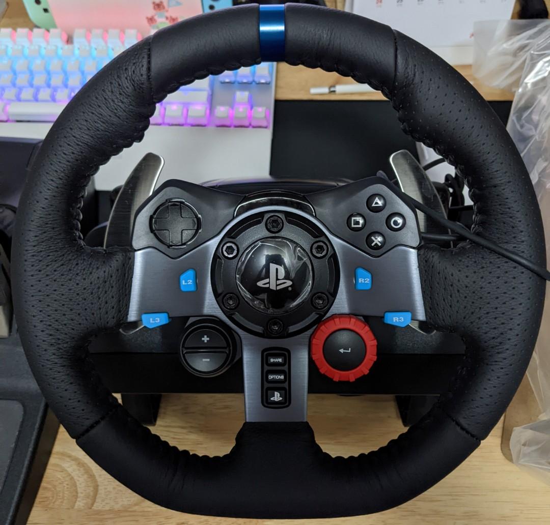 Logitech G29 Driving Force Racing Wheel, Video Gaming, Gaming ...