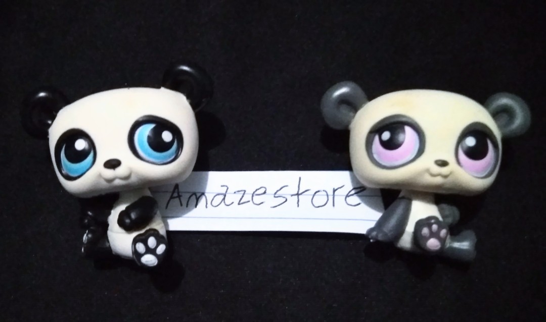 LPS Panda 2 Pack, Hobbies & Toys, Toys & Games on Carousell