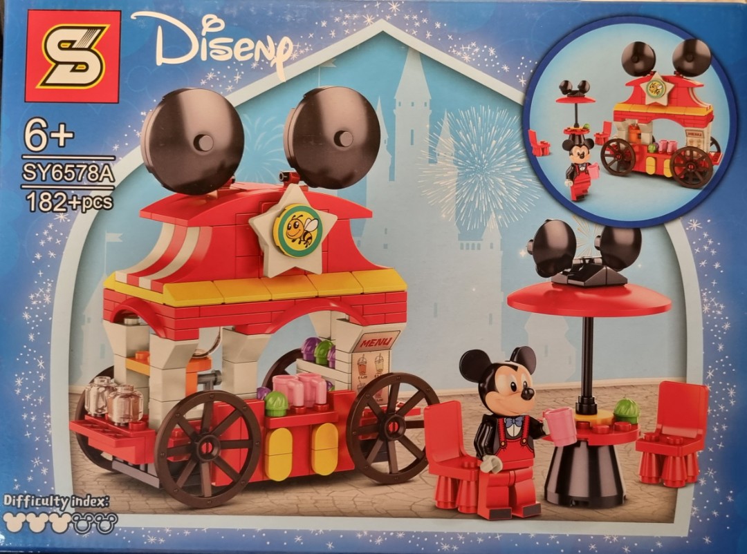 Mickey Mouse Blocks, Hobbies & Toys, Toys & Games on Carousell