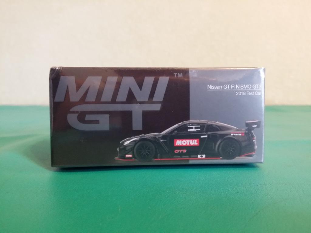 Mini GT #336 Nissan GT-R Nismo GT3 2018 Test Car (1/64)有貨, 興趣及遊戲, 玩具 ...