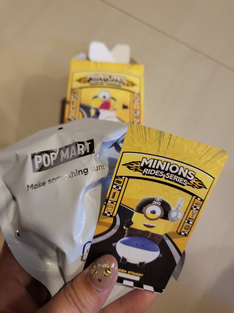 Minions - Popmart (Shark Stuart), Hobbies & Toys, Toys & Games on Carousell