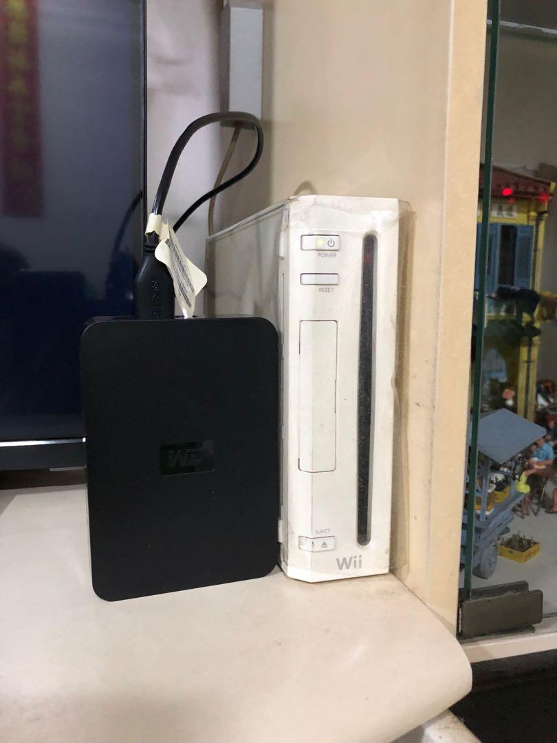 Modded Nintendo Wii with 4 Wii Remotes (> 280 games), Video Gaming ...