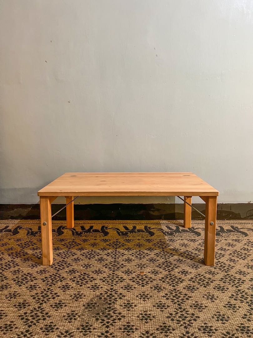 Muji design folding table, Furniture & Home Living, Furniture, Tables ...