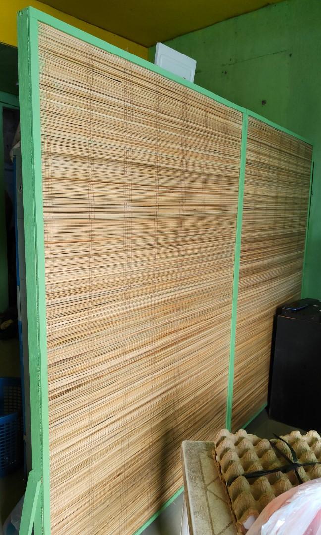 NATIVE BURI PARTITION/ DIVIDER, Furniture & Home Living, Office ...