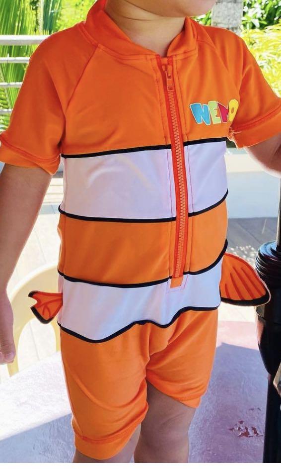 Nemo swimsuit 9/12M, Babies & Kids, Babies & Kids Fashion on Carousell