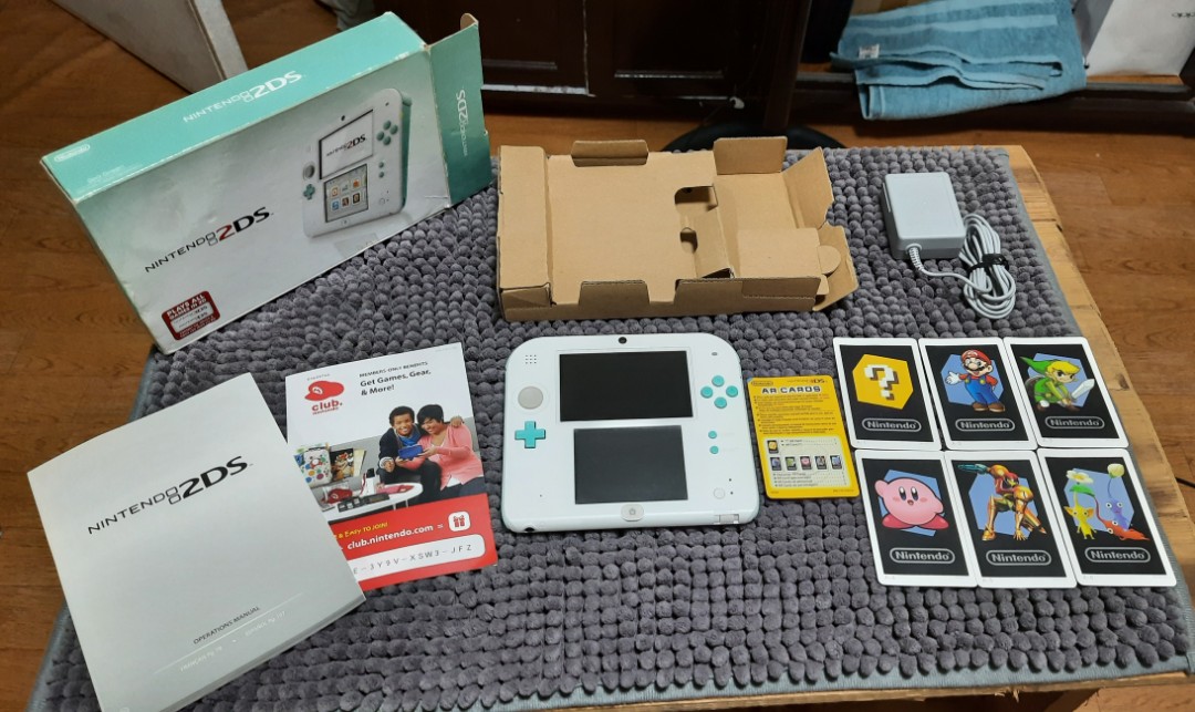 Nintendo 2DS Sea Green/White Special Limited Edition (BRAND-NEW ...